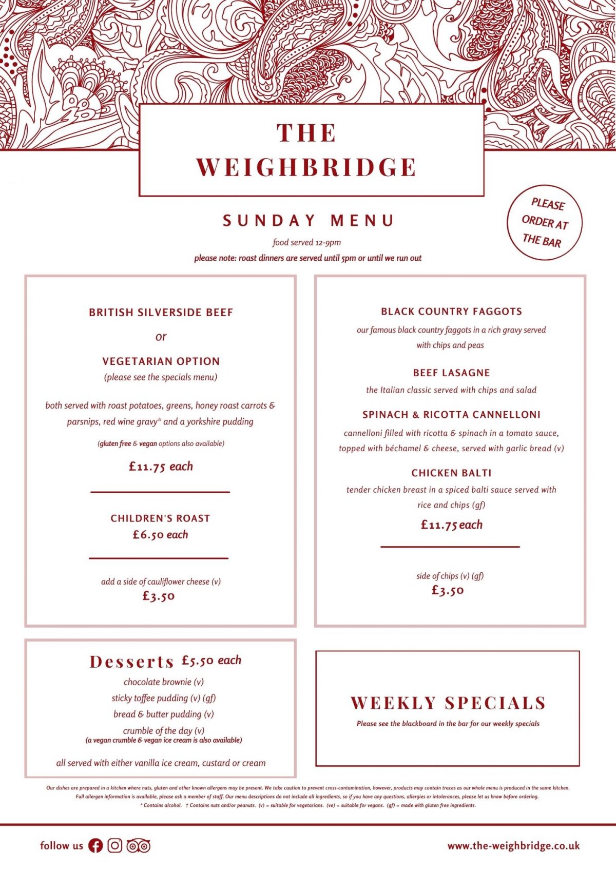Food – The Weighbridge