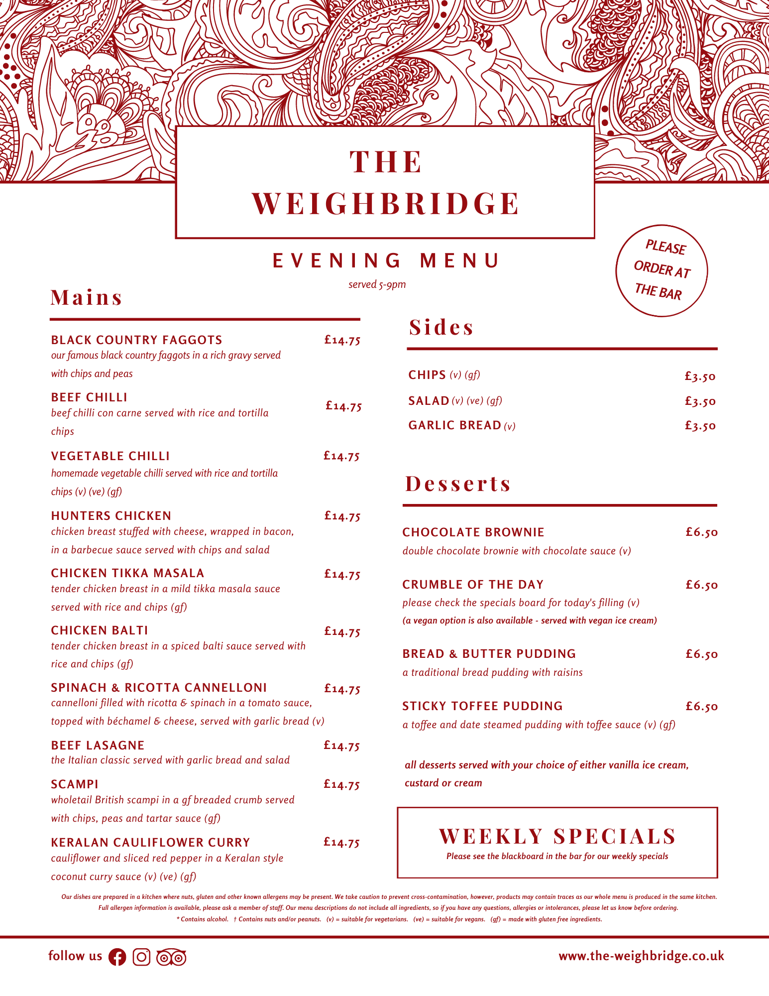Food – The Weighbridge