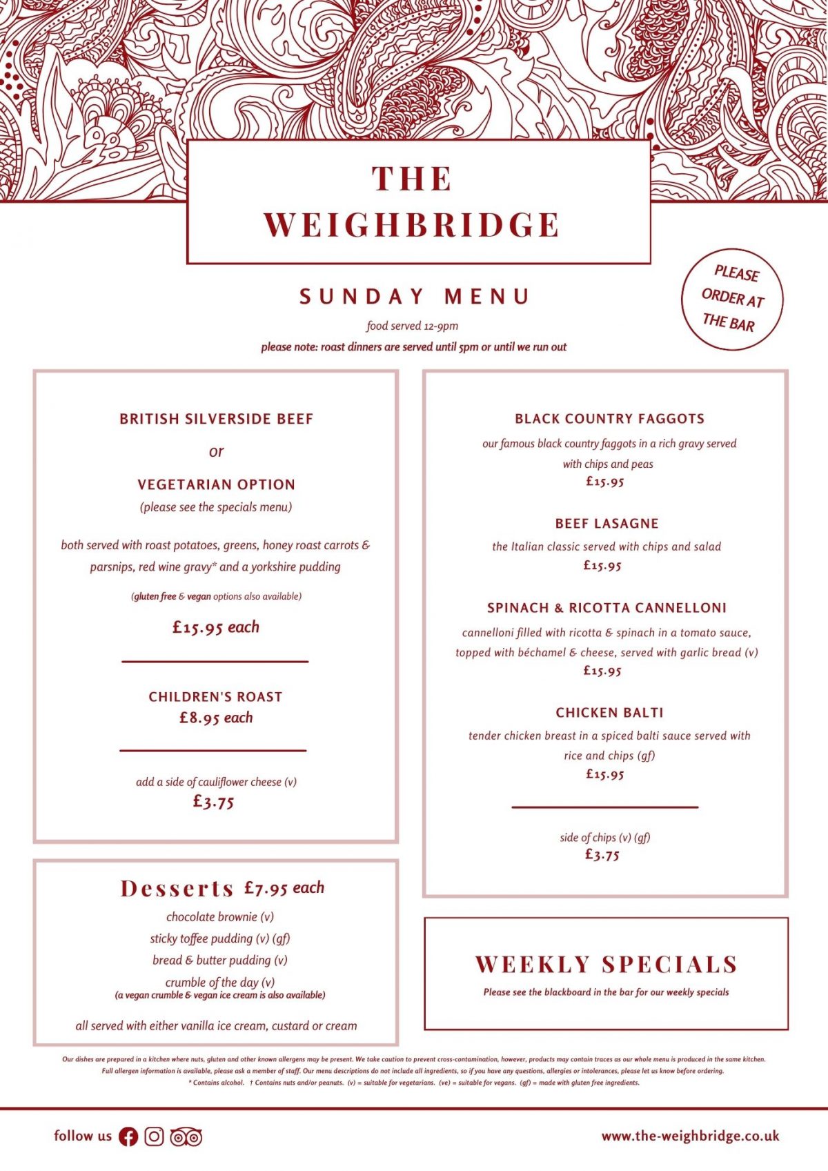 Food – The Weighbridge